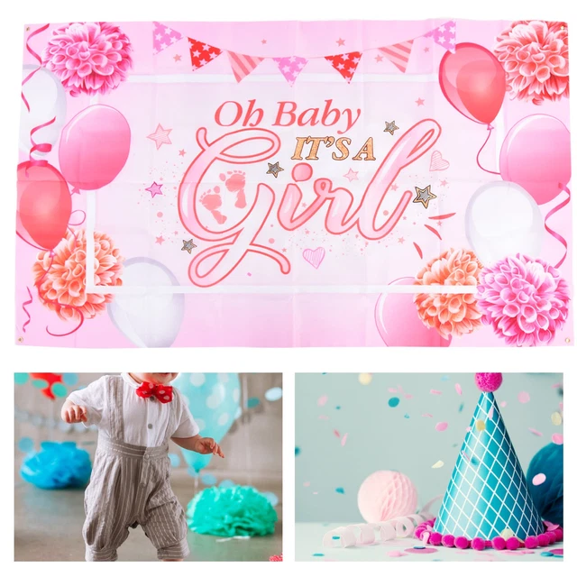 BABY SHOWER BACKDROP Exquisite Design For Newborn Photos 186cm Premium ...