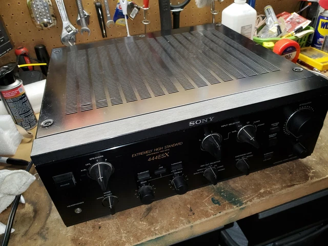 AMPLIFICATEUR STÉRÉO INTÉGRÉ double volt audiophile Sony TA-F444ESX ...