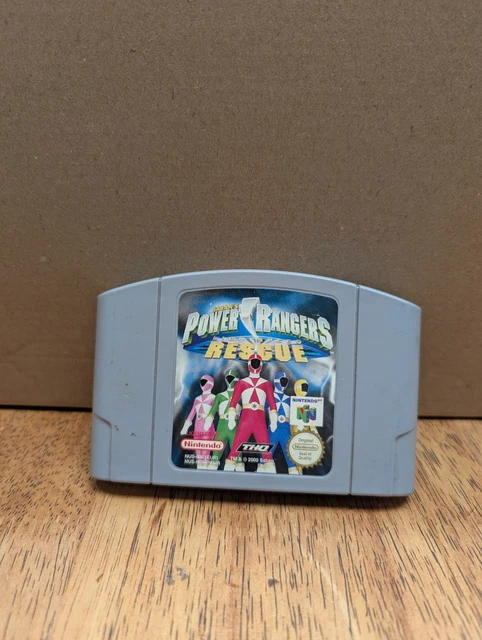 NINTENDO 64 N64 - Power Rangers: Lightspeed Rescue - English EUR PAL £ ...