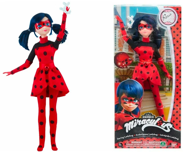 Miraculous Daring Ladybug Fashion Doll Action Figure Bandai 39754 2699 Picclick Ca