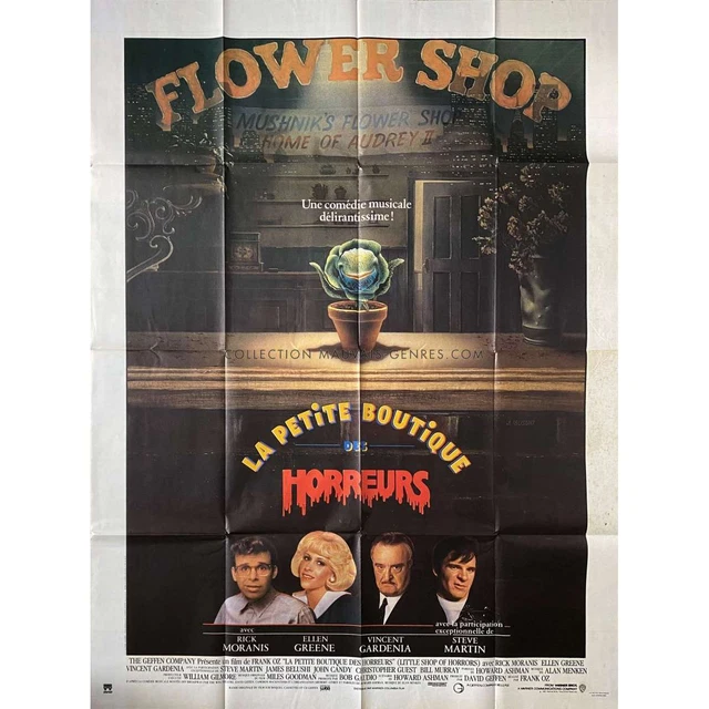LA PETITE BOUTIQUE DES HORREURS Affiche de cinéma - 120x160 cm. - 1986 - Rick M EUR 40,99 ...