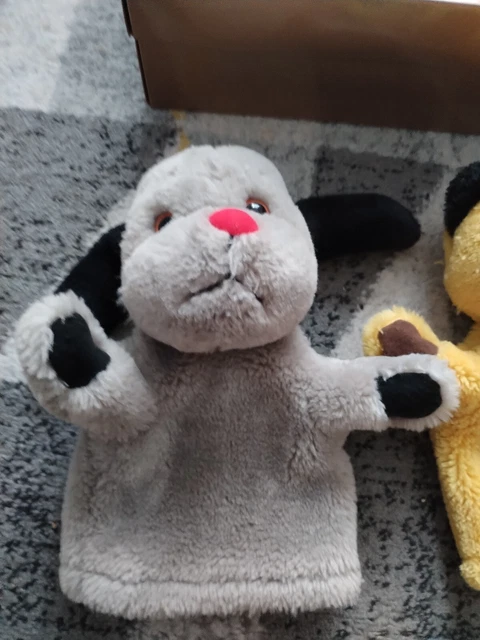 SOOTY AND SWEEP Hand Puppets £14.99 - PicClick UK