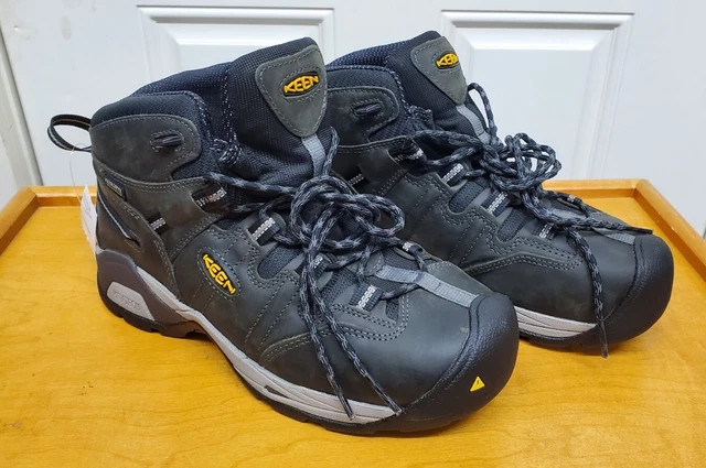 KEEN UTILITY MEN'S 9 mid Detroit XT Steel ASTM Toe Magnet/Steel Grey ...