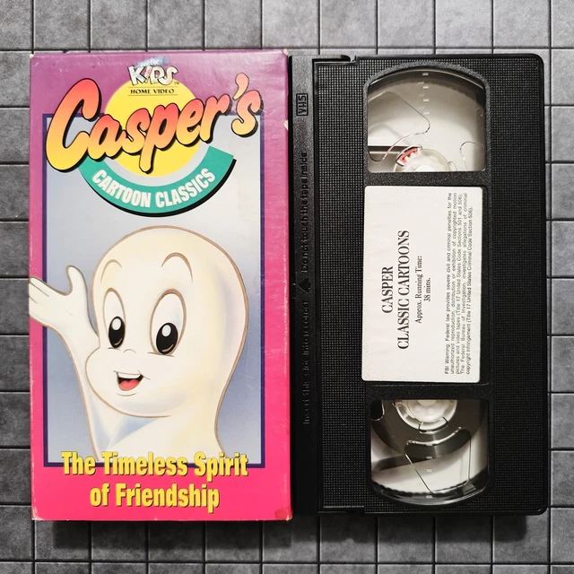 CASPER'S CARTOON CLASSICS: Timeless Spirit of Friendship (VHS, 1995 ...