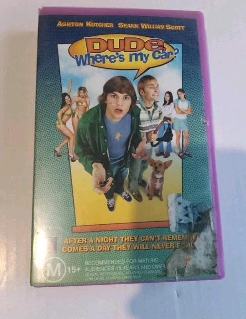 VHS TAPE - Dude Where's My Car? - Big Box Video Ezy Ex Rental £20.71 ...