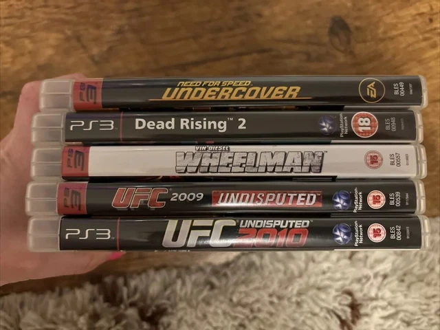 NEED FOR SPEED, Dead Rising 3, VIN Diesel Wheelman, UFC 09 & 10 - PS3 ...