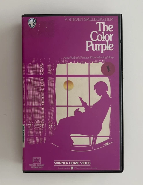 THE COLOR PURPLE [VHS] Warner Big Box Ex-Rental Video Tape Steven ...
