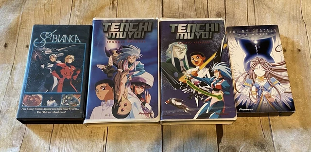 ANIME VHS LOT (4) Tenchi Muyo So Bianca Ah My Goodness Tested £18.66 ...