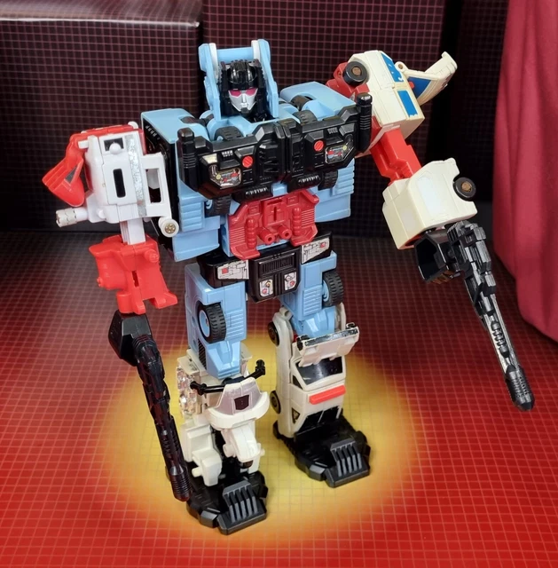 VINTAGE HASBRO TRANSFORMERS G1 Complete Protectobots Defensor Starter ...