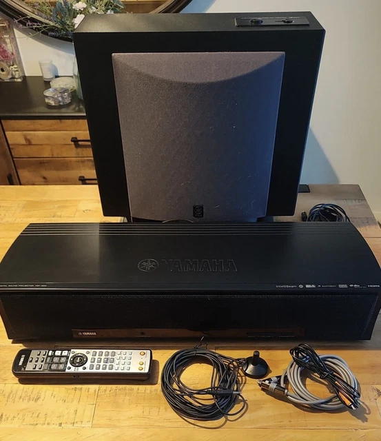 YAMAHA DIGITAL SOUND Projector Sound Bar YSP-600 Dolby Pro Logic & Subwoofer Set £200.00 ...