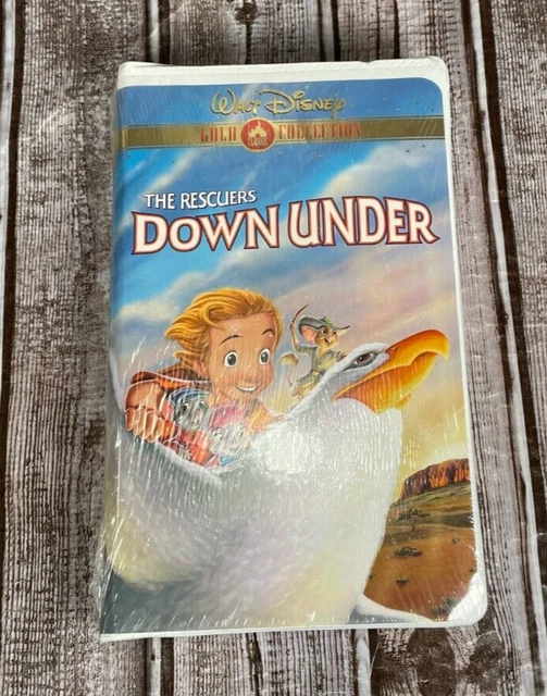 THE RESCUERS DOWN Under (Disney VHS, 2000) Gold Collection VHS Tapes ...