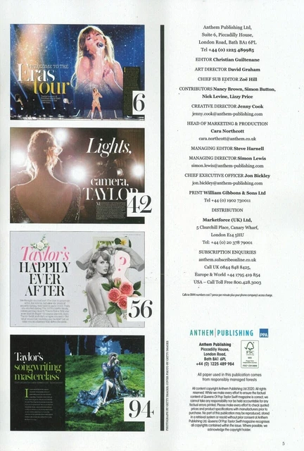 TAYLOR SWIFT - Yearbook 2024 (The Unstoppable Superstar) New Magazine £ ... TAYLOR SWIFT - Yearbook 2024 (The Unstoppable Superstar) New Magazine £ ...