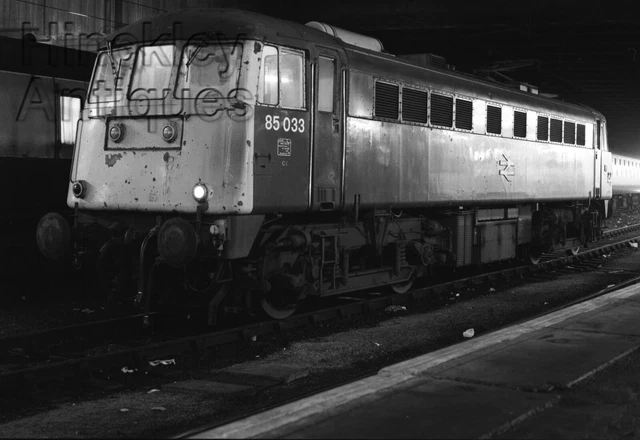 LARGER NEGATIVE BRITISH Railways Electric Loco Class 85 85033 ...