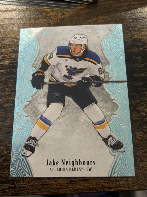 JAKE NEIGHBOURS 2025-26 artifacts Hockey Base #7 Sky Blue $0.25 ...