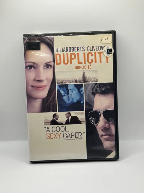 DUPLICITY (JULIA ROBERTS) (Duplicite) (Bilingual) DVD - TESTED AND ...