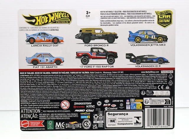 HOT WHEELS 1/64 Premium 2 Pack Volkswagen Jetta MK3/ Volkswagen ID R ...