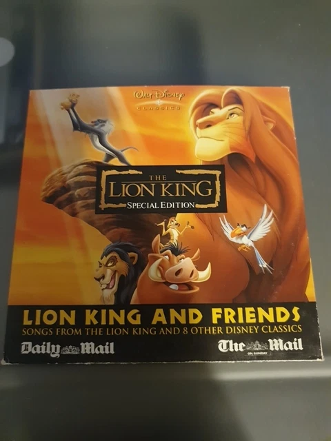 THE LION KING Special Edition Lion King And Friends Daily Mail CD £4.00 ...