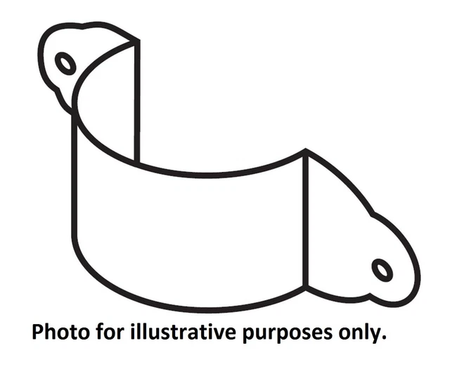 BLUESCOPE LYSAGHT DOWNPIPE CLIP Colorbond Steel TERRAIN- 80mm Or 100mm ...