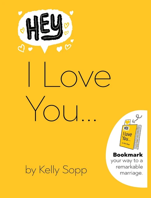 HEY,I LOVE YOU : Marcapáginas Su Camino a Un Remarkable Marriage De ...