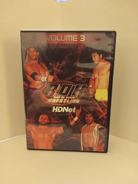 HDNET BRUT ON Vol. 3 DVD Ring Of Honor WWE AEW NXT TNA PWG ECW ...