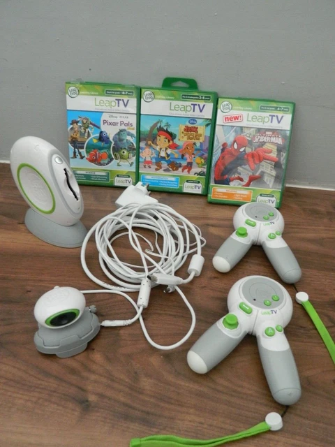 LEAPFROG LEAP TV Console plus 3 games EUR 40,86 - PicClick FR