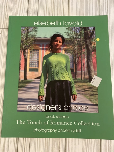 ELSEBETH LAVOLD HAND Knitting Pattern Book The Touch of Romance ...