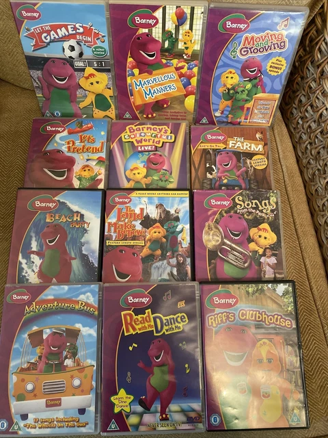 BARNEY DVD BUNDLE X12 Discs £39.99 - PicClick UK