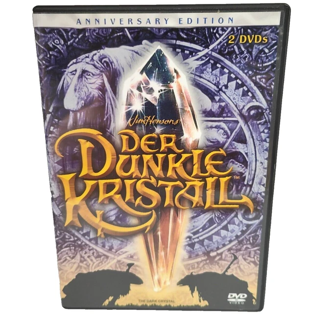 DER DUNKLE KRISTALL DVD 1982 Jim Henson Anniversary Edition Kids ...