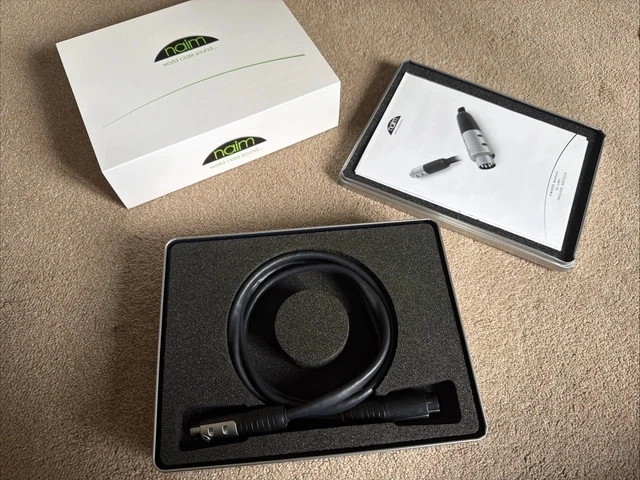 NAIM AUDIO HI-LINE 5-Pin DIN to 5-Pin DIN Interconnect Cable £208.70 ...