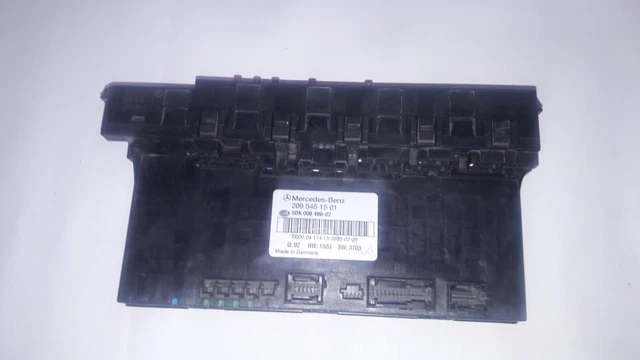 MERCEDES-BENZ W209 W203 fuse box SAM module controller 2095451501 EUR ...