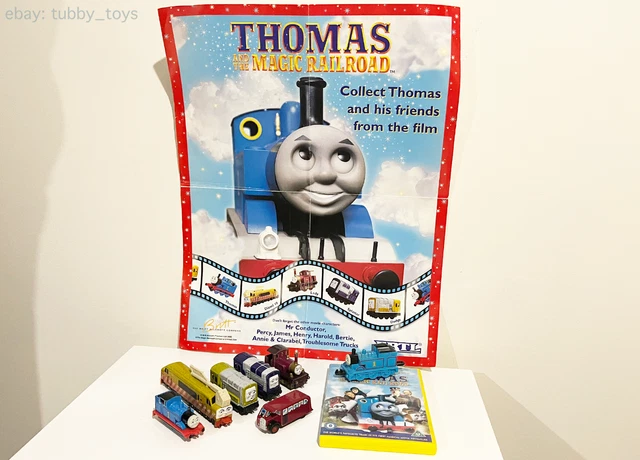 THOMAS & THE Magic Railroad: Ertl Diesel 10, Lady, Splatter, Dodge ...