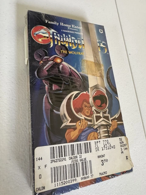 THUNDERCATS-THE WOLFRAT ANIMATION 1987 VHS Tape NEW SEALED £72.45 ...