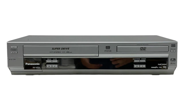 LECTEUR DVD PANASONIC magnétoscope enregistreur VHS Nicam avec ...