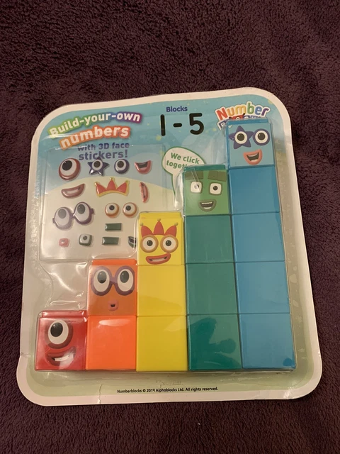 CBEEBIES NUMBER BLOCKS £10.00 - PicClick UK