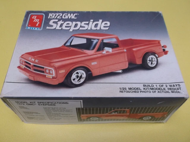 AMT 1972 GMC/CHEVY stepside pick up. £21.48 - PicClick UK