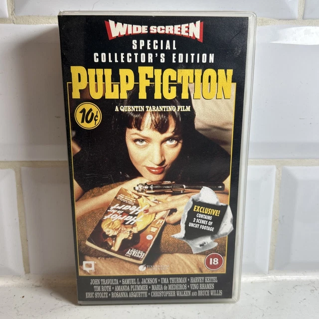 PULP FICTION (1994) Widescreen Special Collector's Edition VHS PAL 1990s £7.99 - PicClick UK