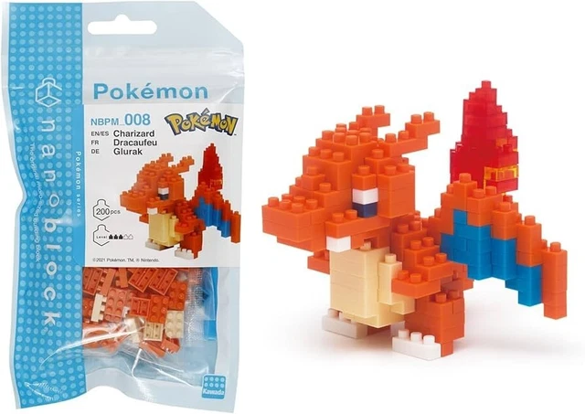CHARIZARD - POKEMON Nanoblock Kit - Building Blocks Toy - English ...