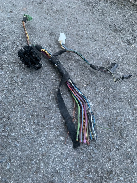 BMW E46 STEERING column connector female harness power distributor ...