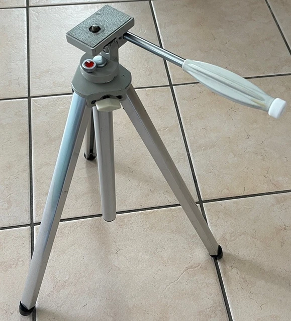 VINTAGE LINHOF STATIV Dreibein Fotostativ Kamerastativ Profilstativ Alu ...