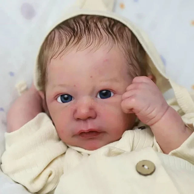 19& UNFINISHED YEHUDI Reborn Baby Soft Fresh Body Doll Kits Unpainted ...