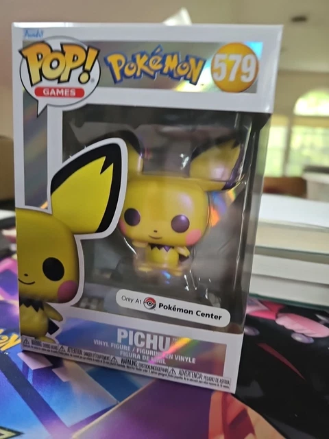FUNKO POP - Pichu, ADESIVO ESCLUSIVO CENTRO POKEMON 579 - perlescente ...
