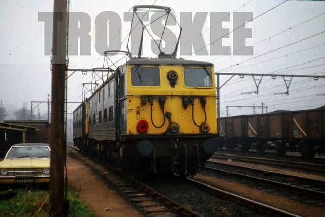 35MM SLIDE BR British Rail Electric Loco Class 76 76023 Rotherwood 1981 ...