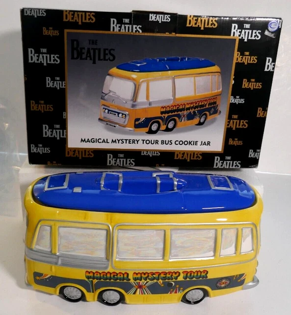 THE BEATLES ' Magical Mystery Tour Bus ' Cookie Jar ' Apple Corps Ltd ...