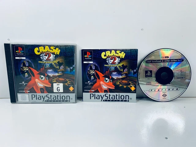 CRASH BANDICOOT 2 Cortex Strikes Back PS1 PlayStation 1 PAL - VGC ...