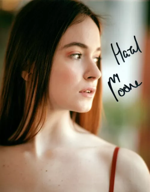 Hazel Moore Super Sexy Hot Adult Model Signed 8x10 Photo Coa Proof 421