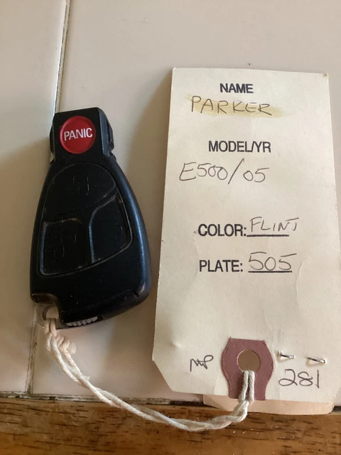 2005 MERCEDES BENZ E500 Key Fob To Reprogram Or Parts Keyless Entry ...