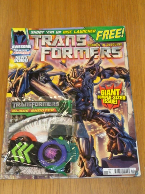 TRANSFORMERS ROBOTS IN Disguise #13 July 2008 + Free Blade Shooter Uk ...