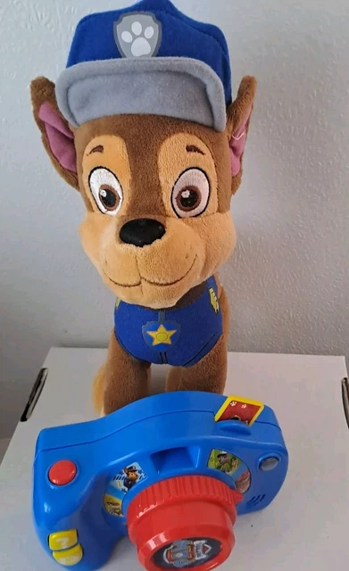 NICKELODEON PAW PATROL Bundle Chase Soft Plush Toy + My First Camera £ ...