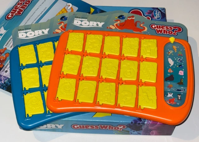 GUESS WHO? DISNEY PIXAR Finding Dory Edition - Hasbro, 2015 - COMPLETE ...