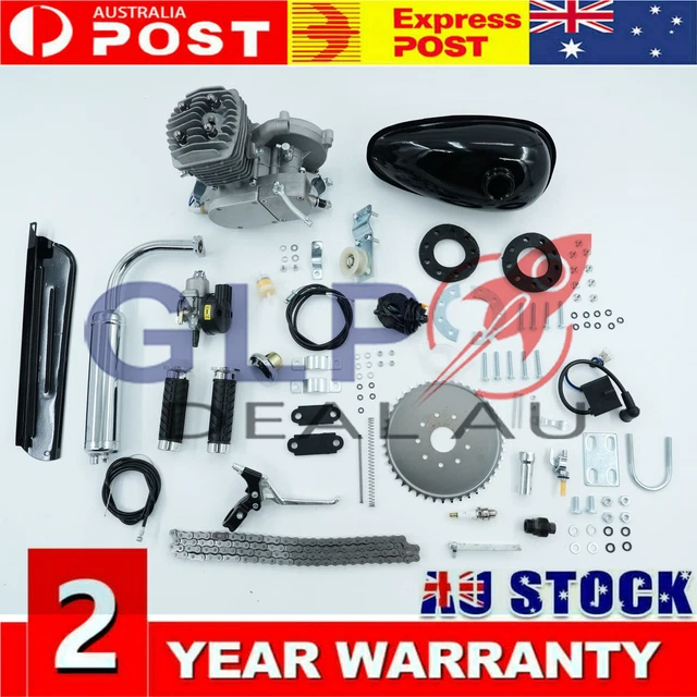 BT-80 80CC MOTOR ENGINE KIT for MOTORISED BICYCLE PUSH BIKE PETROL $173 ...